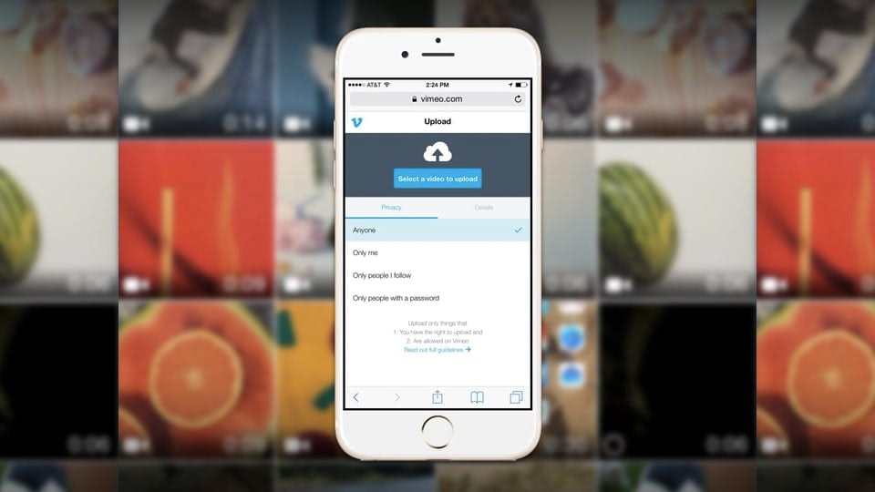 Easy ways to upload from your phone, pt. 1 - Vimeo Blog